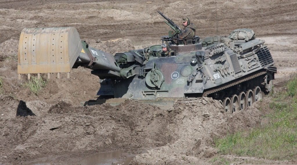 Germany Sent Dachs Engineering Vehicles and Machine Guns to Ukraine ...