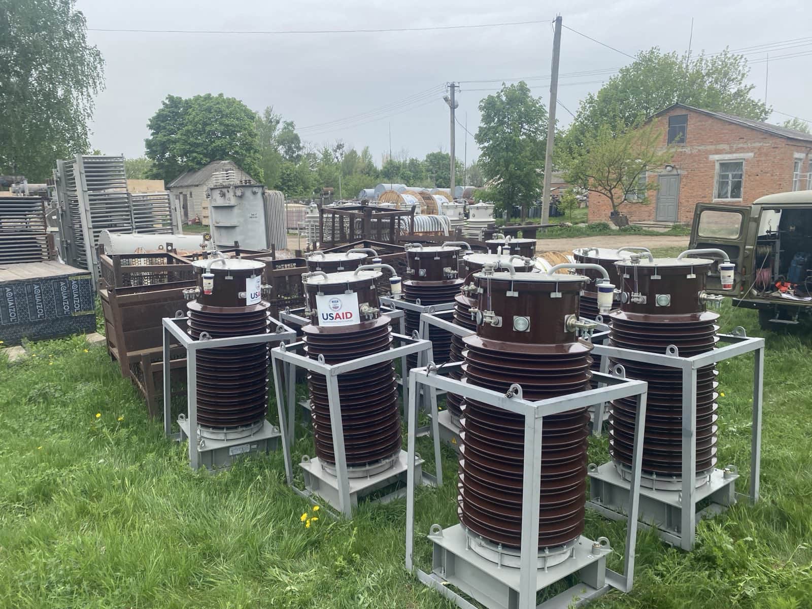 United States sends almost 60 transformers to Kharkiv | European Pravda