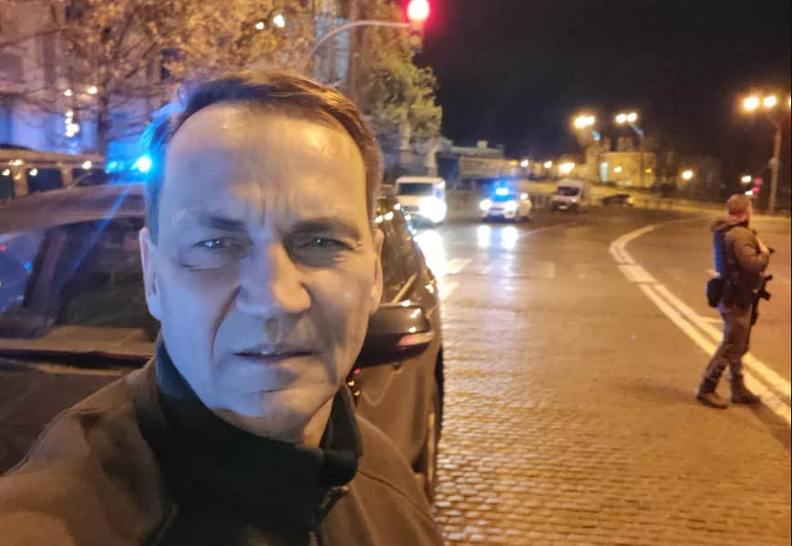 Newly Appointed Polish Foreign Minister Arrives in Kyiv | European Pravda