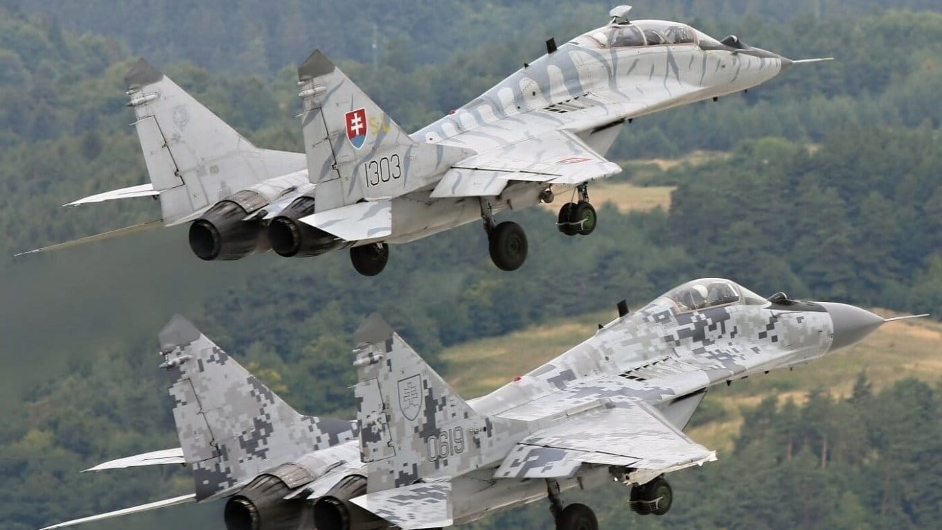 Slovakia Completes Delivery of 13 MiG-29 Fighter Jets to Ukraine ...