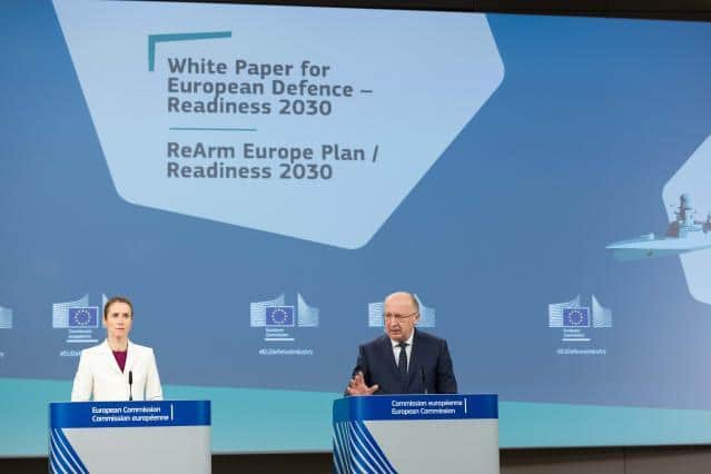 European Commission presents White Paper for EU defence strengthening ...