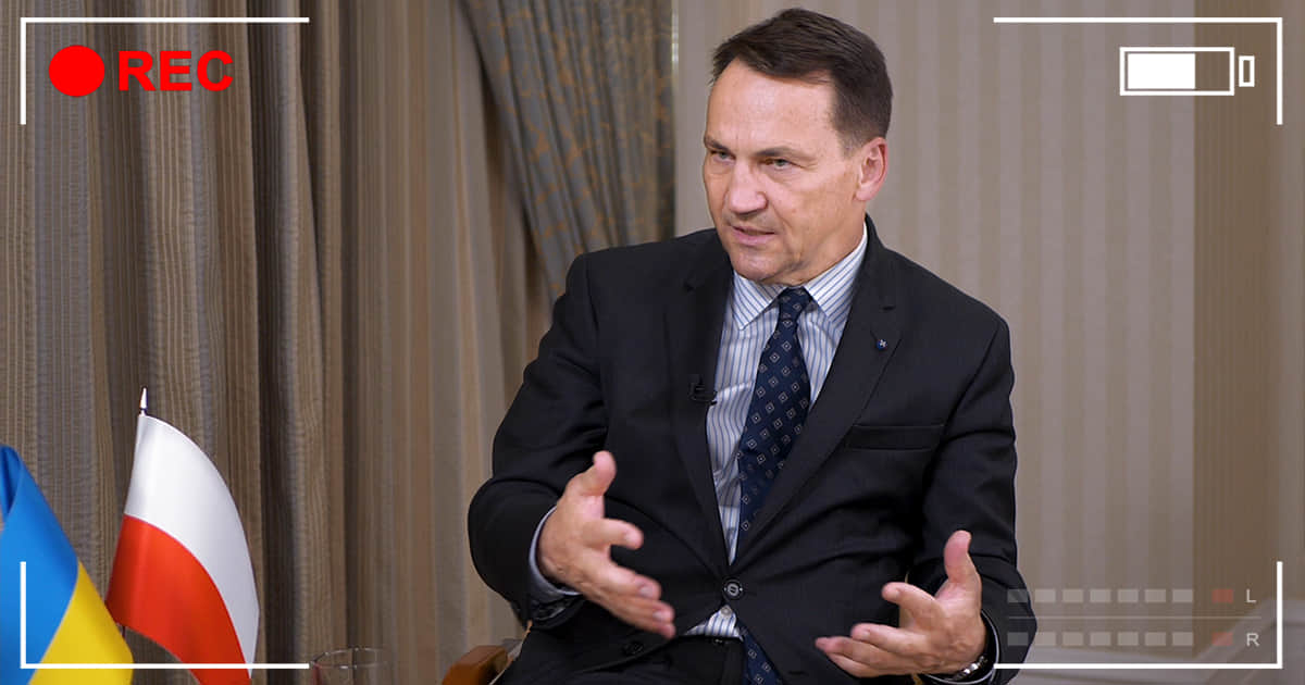 Polish Foreign Minister Radosław Sikorski: ''A Ukrainian barber cuts my ...